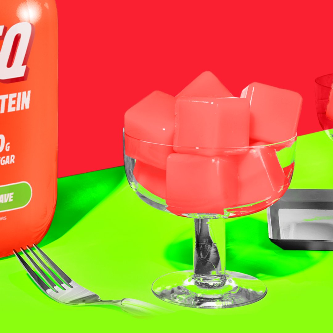 Clear Protein Jello: a high-protein summer snack | SEEQ SUPPLY