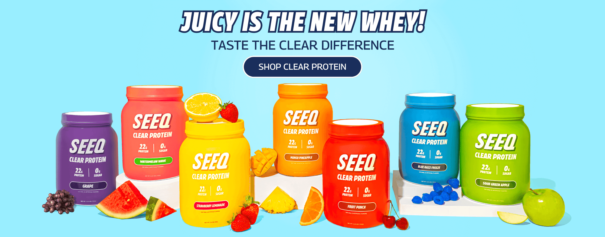 SEEQ SUPPLY | Clear Whey Protein