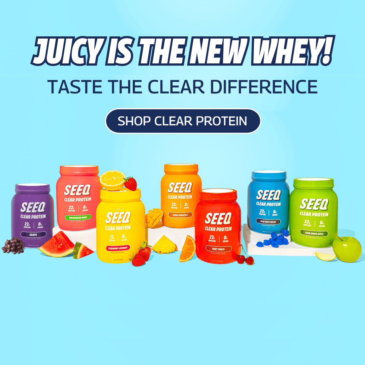SEEQ SUPPLY | Clear Whey Protein