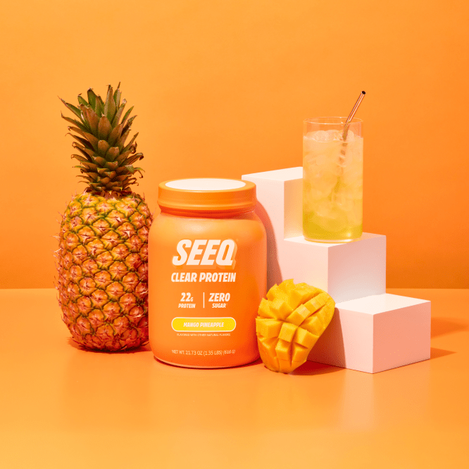 A new way of preparing slushies: SEEQ Clear Protein Slushie