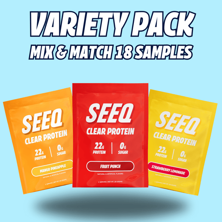 Shop Our Clear Protein Powders | SEEQ SUPPLY