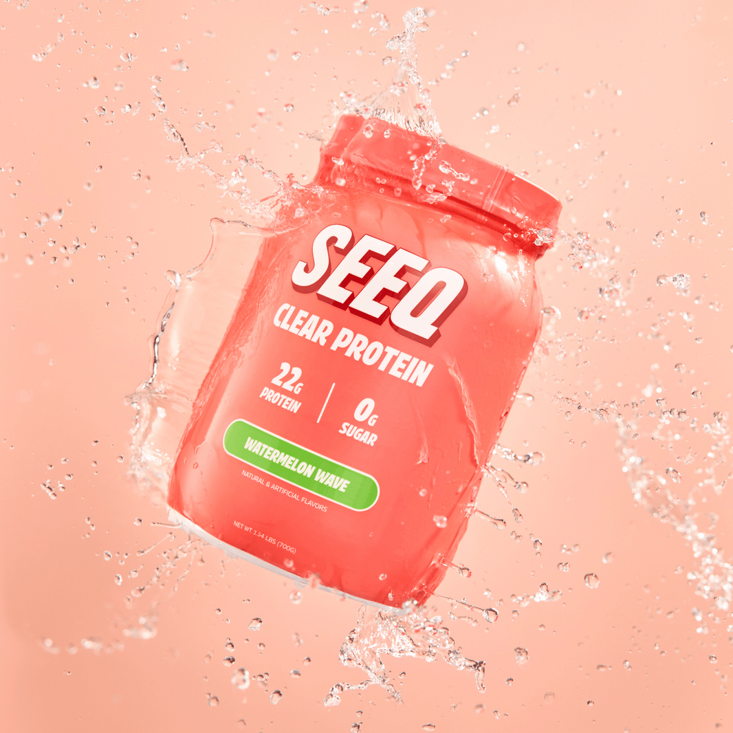 Clear Protein Jello: a high-protein summer snack | SEEQ SUPPLY