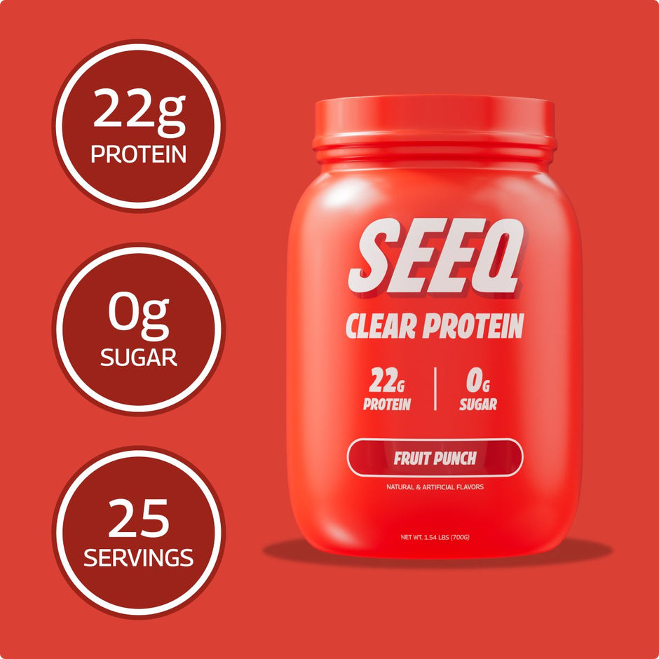 Shop Our Clear Protein Powders | SEEQ SUPPLY